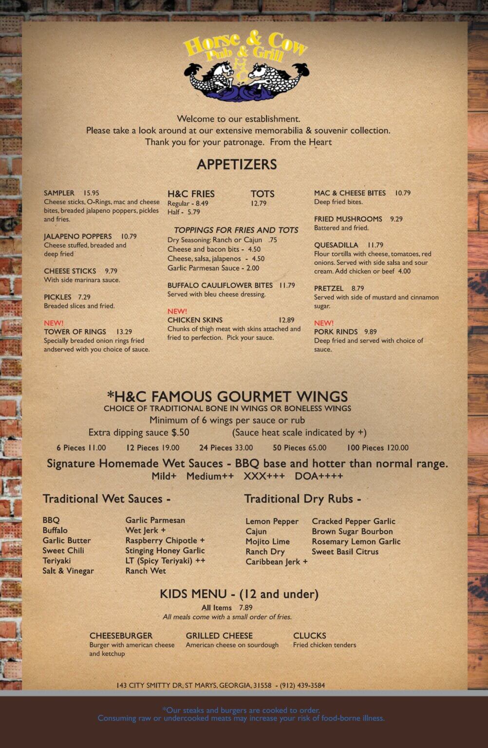 Georgia – Horse & Cow | Pub & Grill